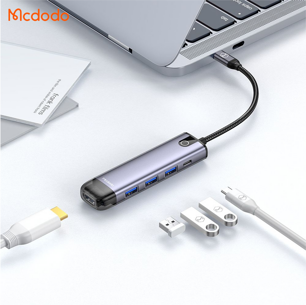 Mcdodo USB-C 5 in 1 Dongle HUB